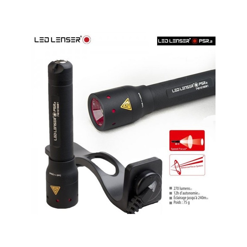 Lampe torche Led Lenser P5R.2 rechargeable