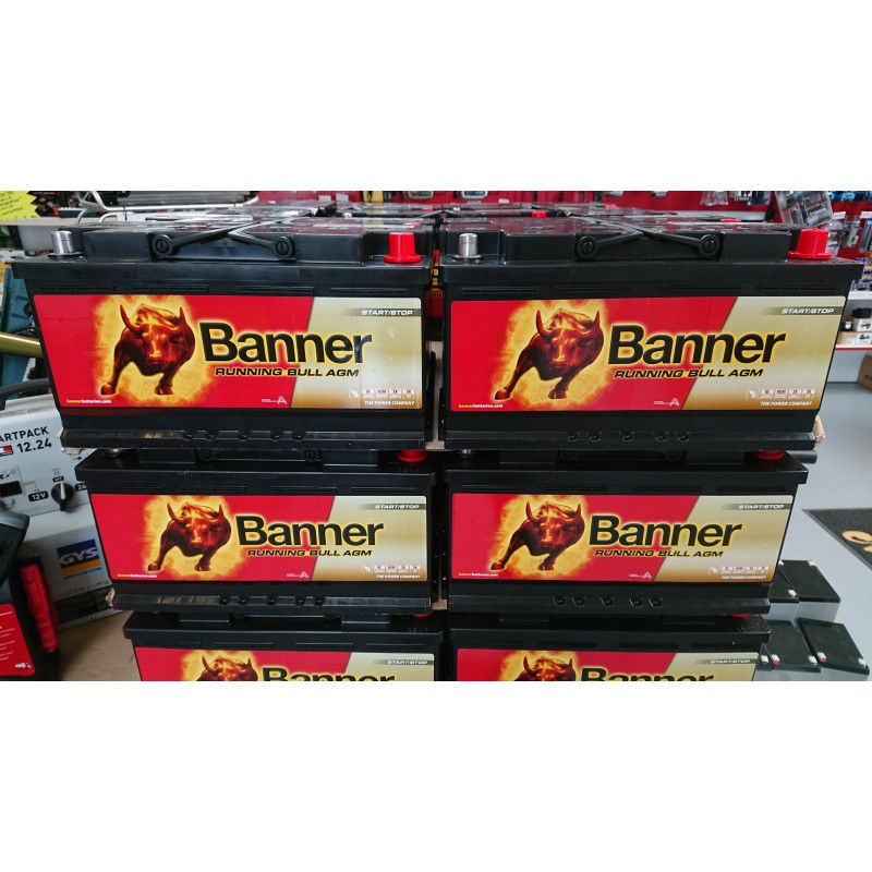 Batterie BANNER AGM Start & Stop 59201 12V 92AH 850A